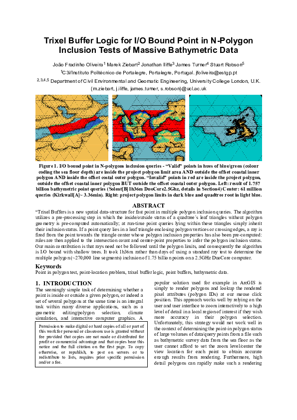 (PDF) Trixel Buffer Logic for I/O Bound Point in N-Polygon Inclusion ...