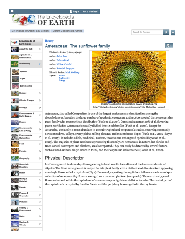 (PDF) Asteraceae: The sunflower family