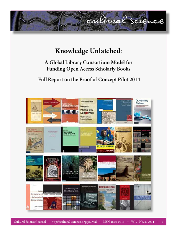 (PDF) Knowledge Unlatched: A Global Library Consortium Model for ...