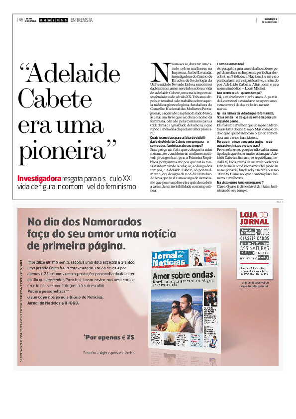 (PDF) Adelaide Cabete era uma pioneira