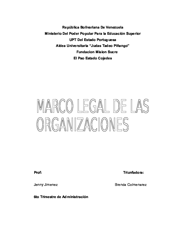 (DOC) República Bolivariana De Venezuela Ministerio Del Poder Popular ...