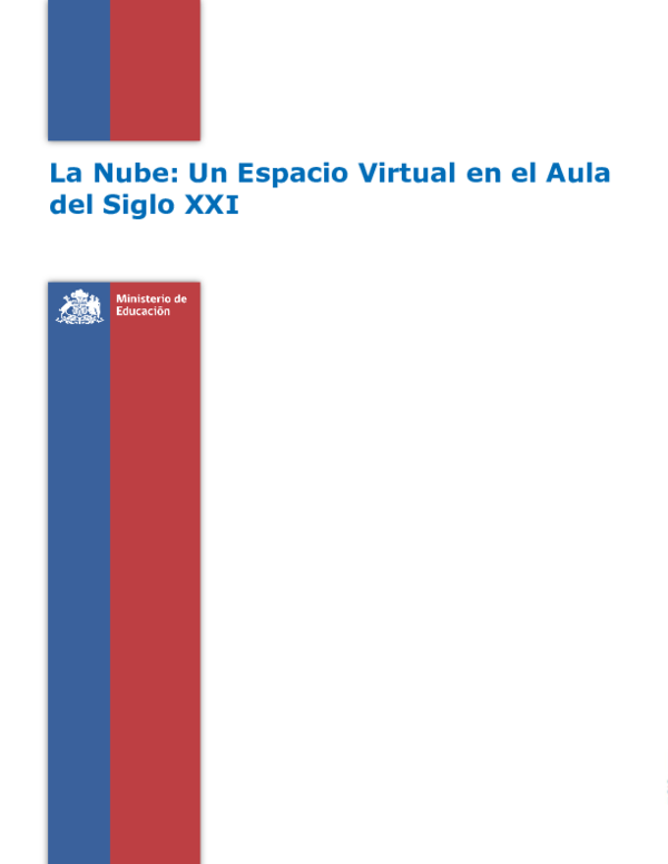 (PDF) La Nube: Un Espacio Virtual en el Aula del Siglo XXI