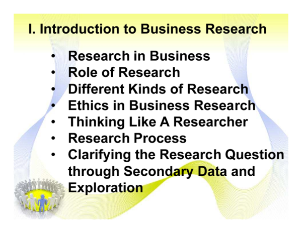 (PDF) I. Introduction to Business Research