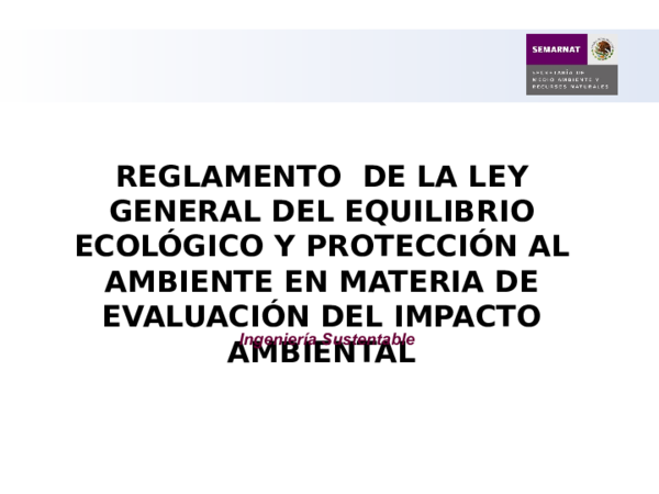 (PPT) LEGEEPA Y REGLAMENTO