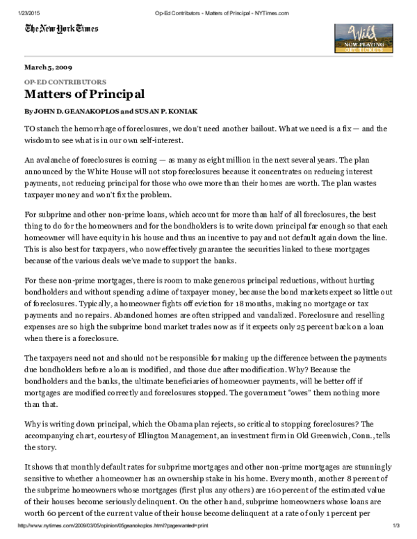 (PDF) Matters of Principal w/John Geanakoplos