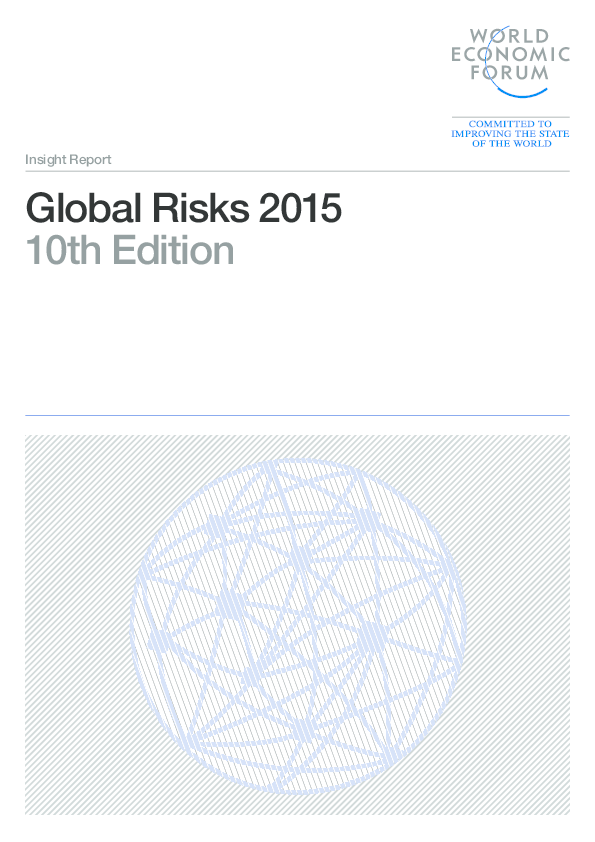 (PDF) World Economic Forum Global Risks 2015
