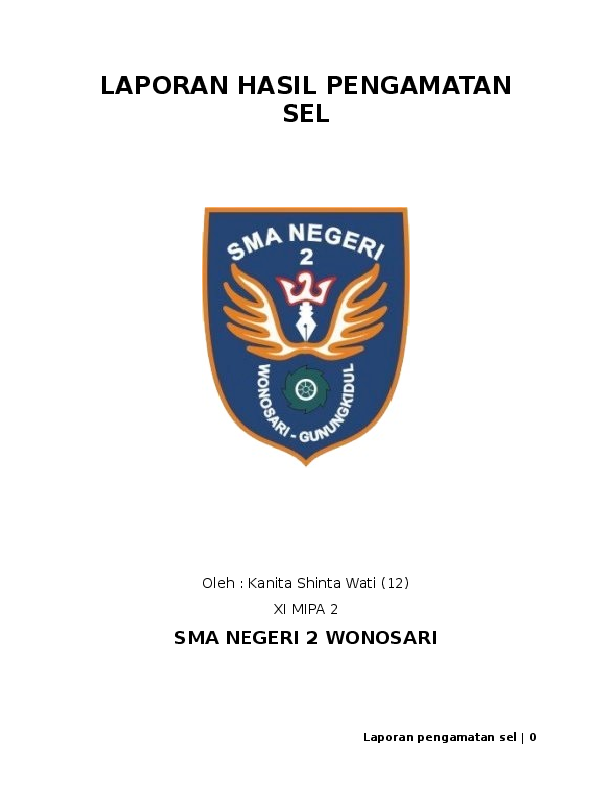 (DOC) laporan lengkap pembuatan dan pengamatan preparat segar