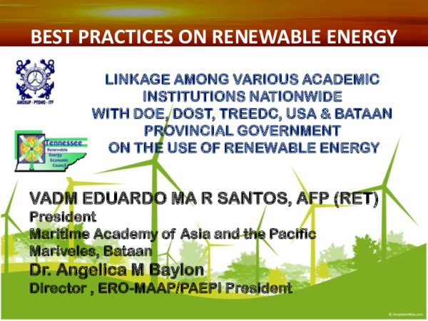 (PDF) MAAP Partnership with TREEDC and other institutions