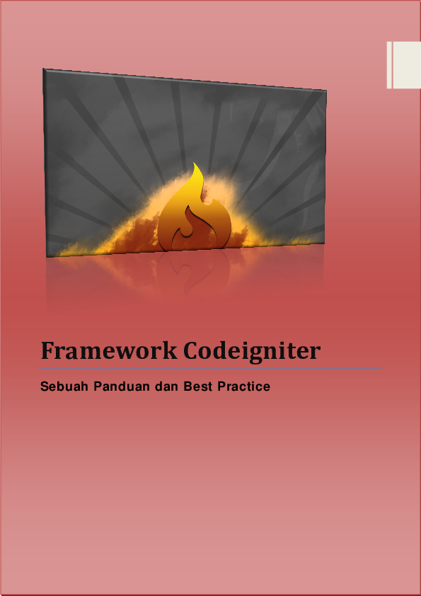 Pdf Tutorial Framework Codeigniter 