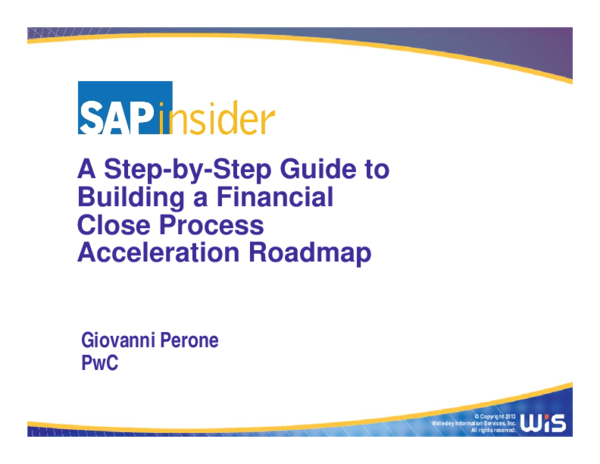 (PDF) A Step-by-Step Guide to Building a Financial Close Process ...