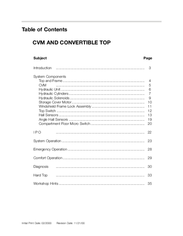 (PDF) Table of Contents CVM AND CONVERTIBLE TOP