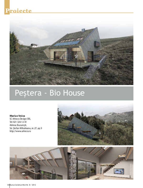 (PDF) Passive house in Pestera, Romania