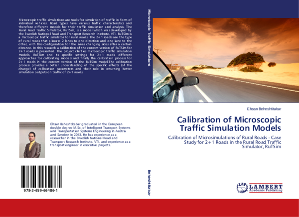 Pdf Calibrating Microscopic Traffic Simulation Models