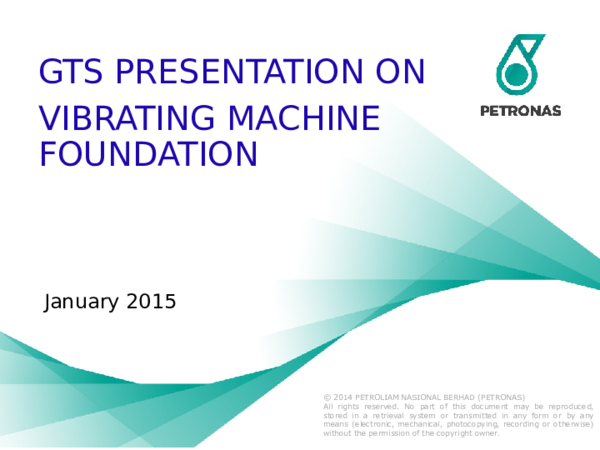 (PPT) Vibrating Machine Foundation CS Presentation