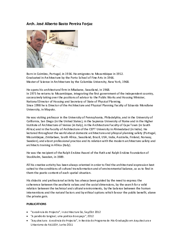 (PDF) José Forjaz_CV
