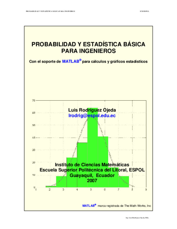 (PDF) Probabilidad y estadistica basica