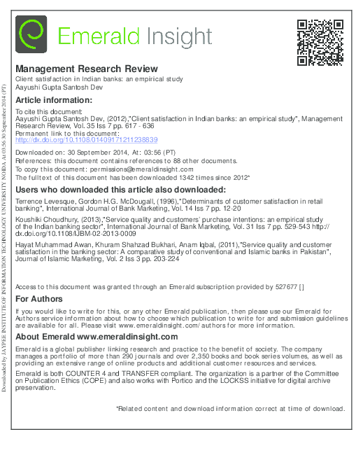 (PDF) Management Research Review Article information: Users who ...
