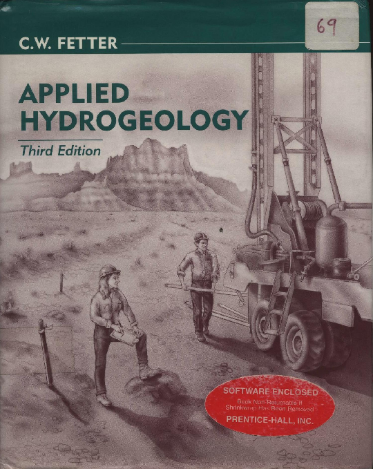 (PDF) Applied hydrogeology