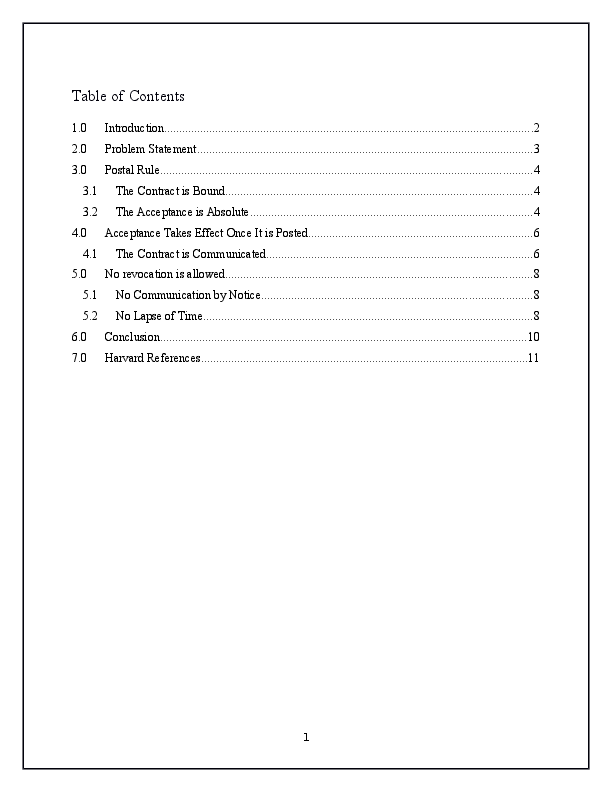 (DOC) Postal Rule and Contract Law | Chia Shun Kit - Academia.edu