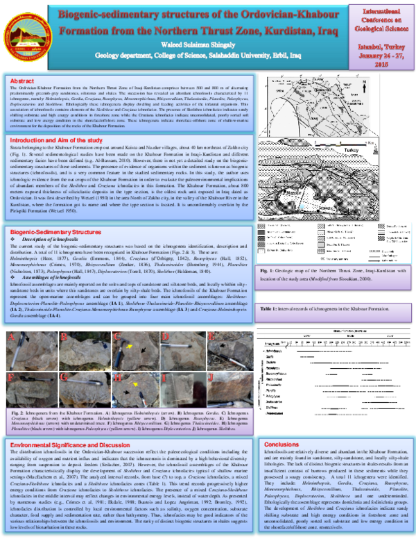 (PDF) Poster : Biogenic-sedimentary structures of the Ordovician ...