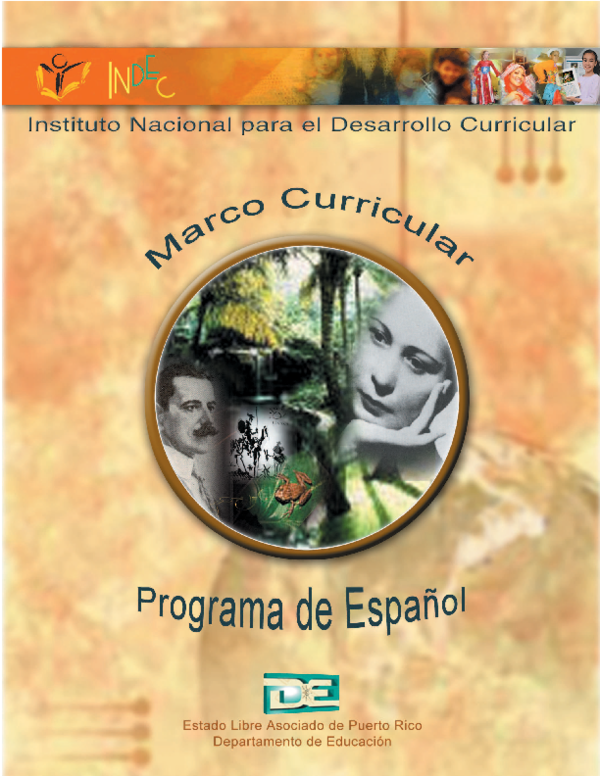 (PDF) Marco Curricular Programa de Espanol