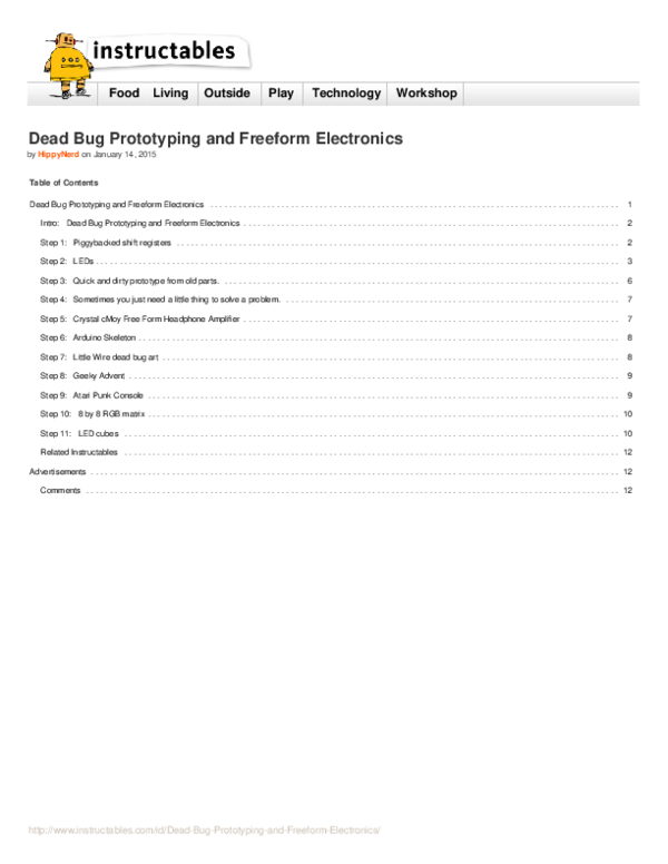 (PDF) id/Dead-Bug-Prototyping-and-Freeform-Electronics/ Food Living ...