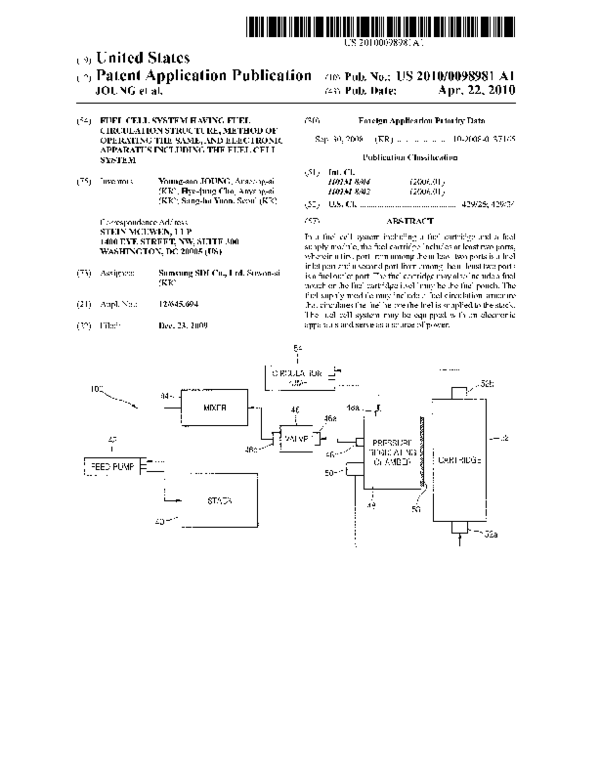 (PDF) Fuel cell system having fuel circulation structure, method of ...