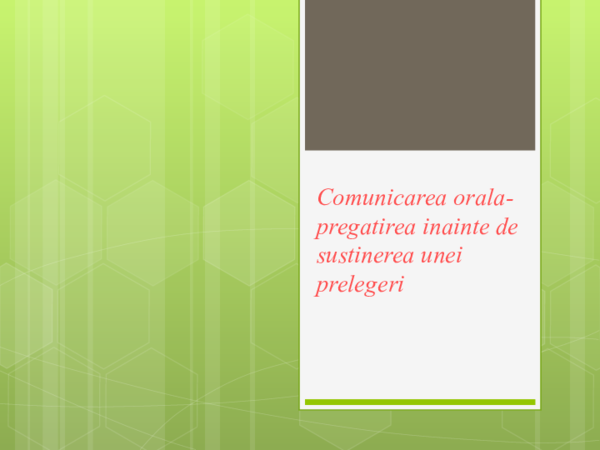 (PPT) Comunicarea Orala