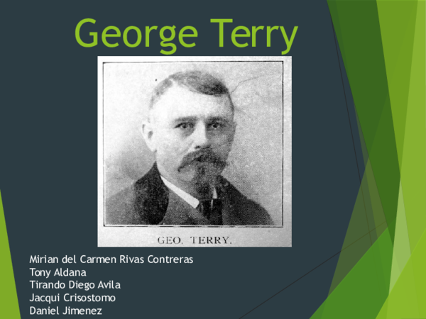 (PPT) Proyecto de Administacion George Terry con nombres
