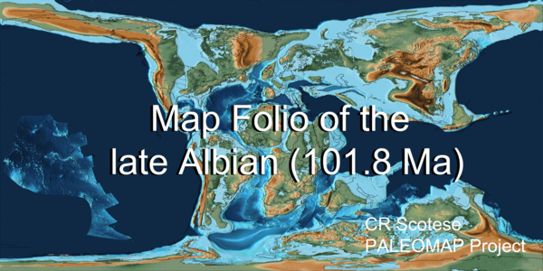 (PDF) Map Folio 23, Early Cretaceous (late Albian, 101.8 Ma)