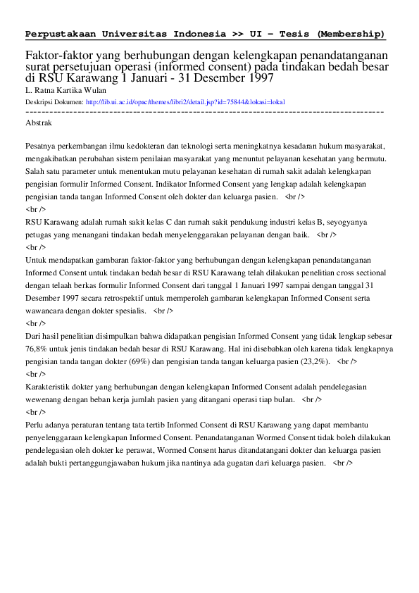 (PDF) Perpustakaan Universitas Indonesia >> UI -Tesis (Membership