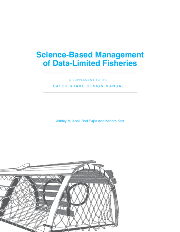 (PDF) Science-Based Management of Data-Limited Fisheries: A Supplement ...
