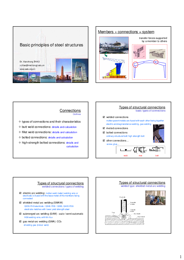 (PDF) Basic principles of steel structures