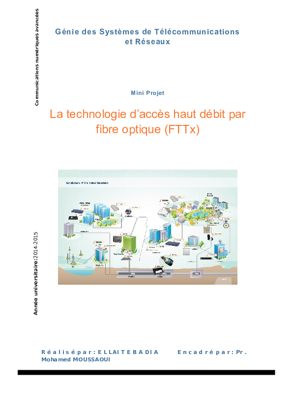 (DOC) Génie des Systèmes de Télécommunications et Réseaux