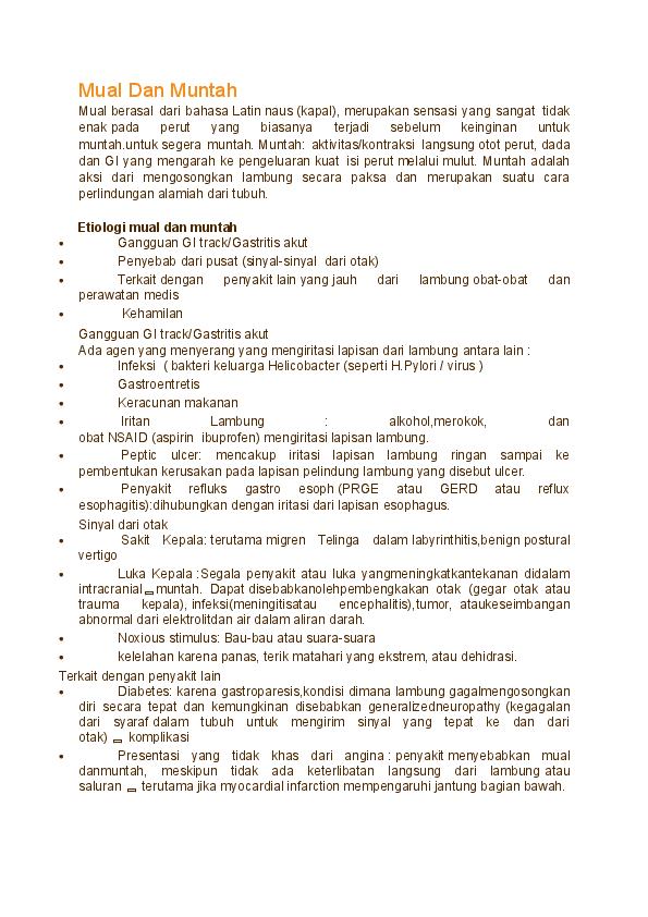 (DOC) Mual Dan Muntah