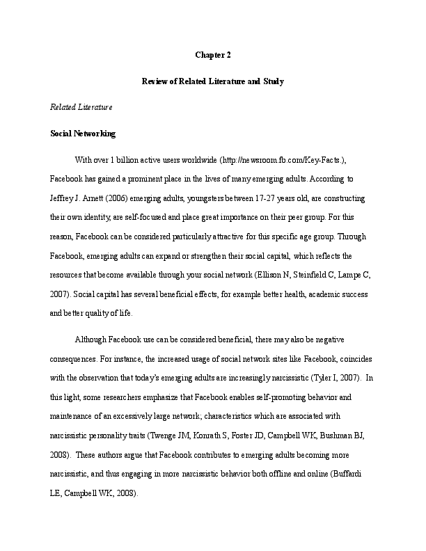 (DOC) Chapter 2 Review of Related Literature and Study Related Literature