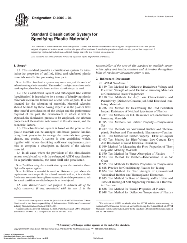 (PDF) Designation: D 4000 – 04 Standard Classification System for ...