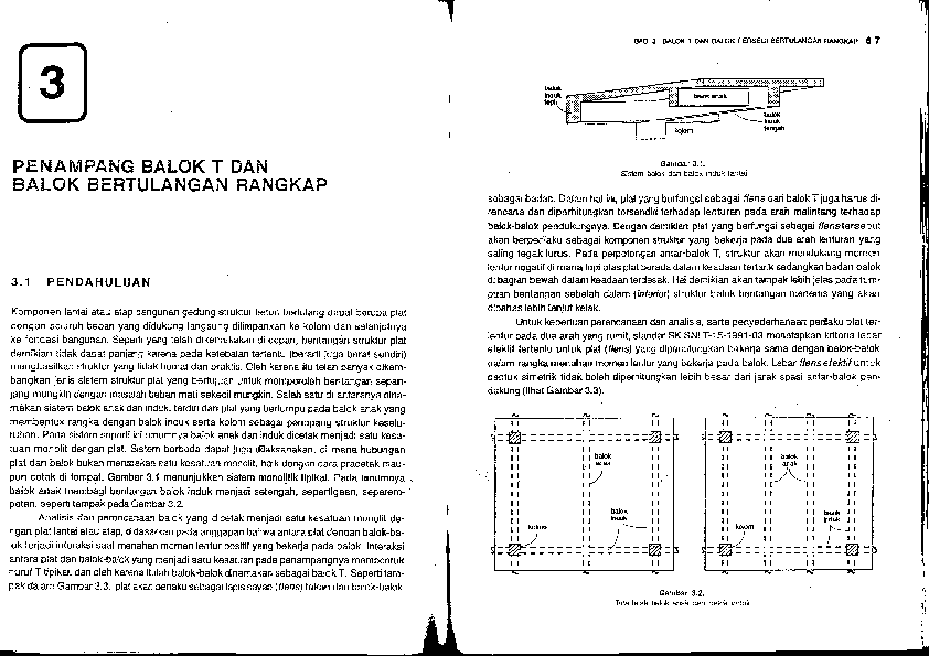 (PDF) Balok T dan Balok Persegi Tulangan Rangkap