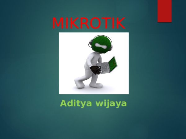 (PPT) Mikrotik