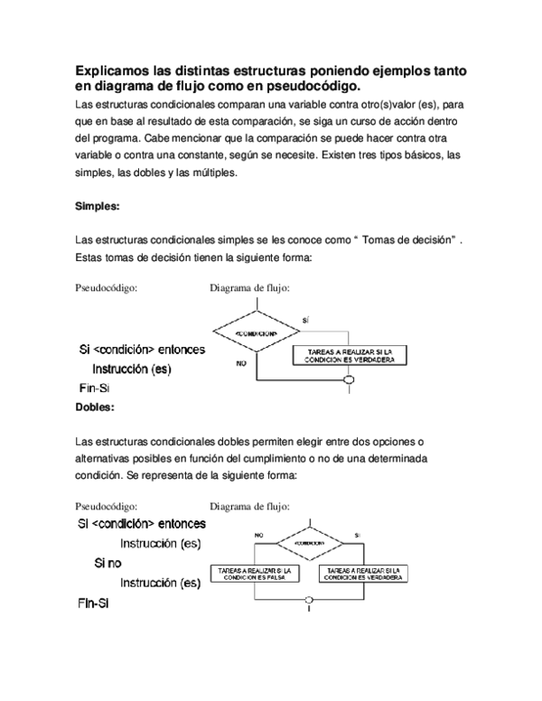 (PDF) Condicionales - Programación C++