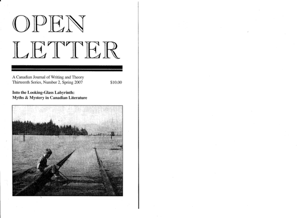 (PDF) “The Protean Myth of Canadian (Literary) Identity: Makeda Silvera ...