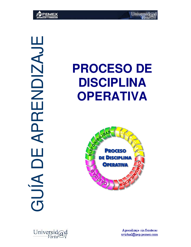 (PDF) PROCESO DE DISCIPLINA OPERATIVA