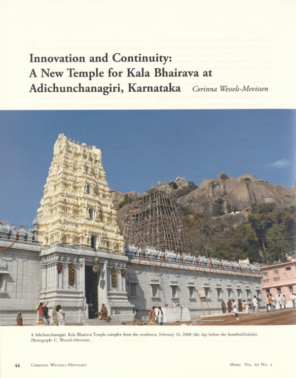 Innovation and Continuity: A New Temple for Kala Bhairava at ...