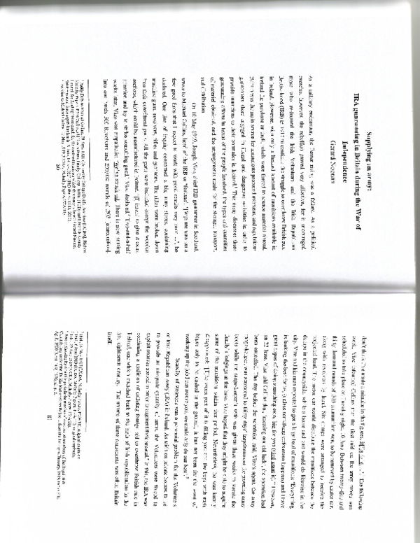 (PDF) Gerard Noonan, 'Supplying an Army: IRA Gunrunning in Britain ...