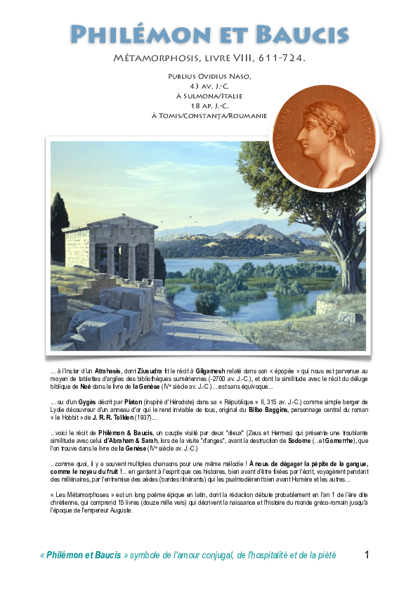 (PDF) Philémon & Baucis