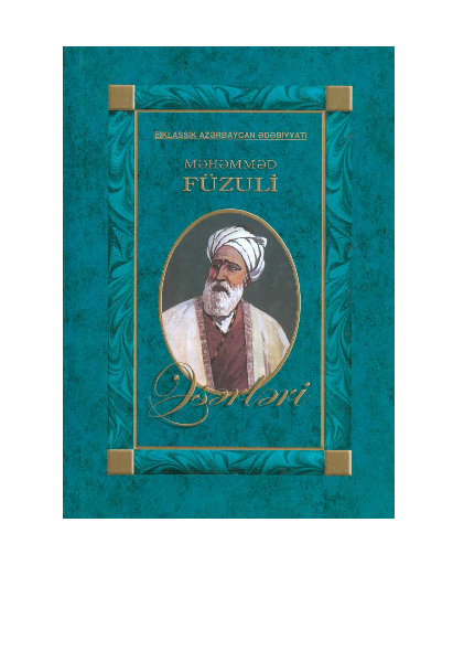 (PDF) Fuzuli Eserleri-Azerbaycan Lehcesi-5.ci.cilt