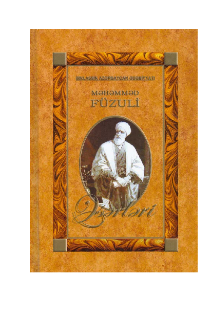 (PDF) Fuzuli Eserleri-Azerbaycan Lehcesi-3.ci.cilt