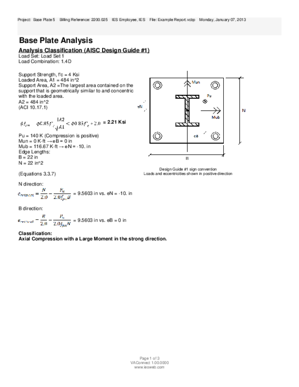 (PDF) Base-plate-report-sample