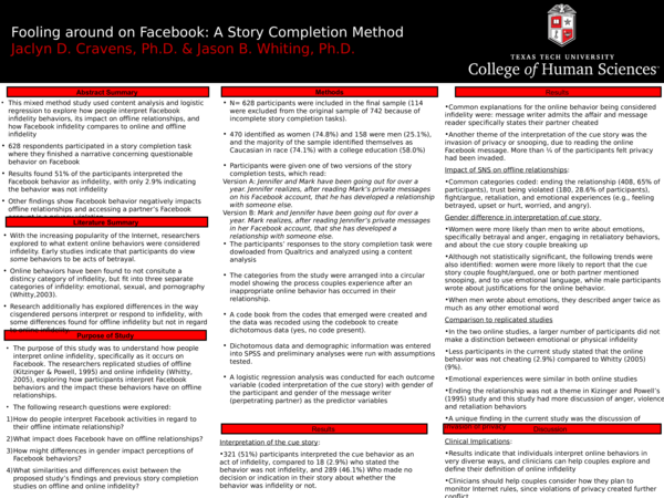 (PPT) Fooling around on Facebook: A story completion method