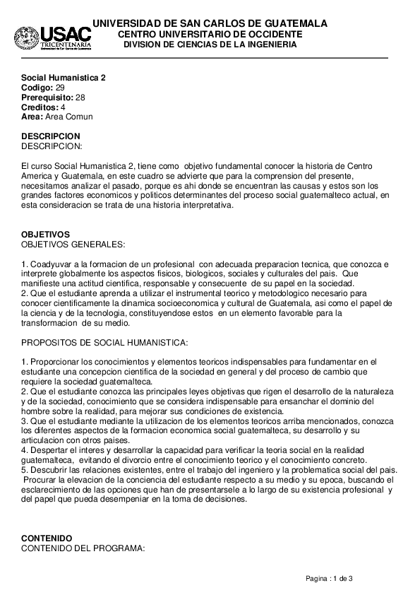 (PDF) Area: Area Comun DESCRIPCION DESCRIPCION